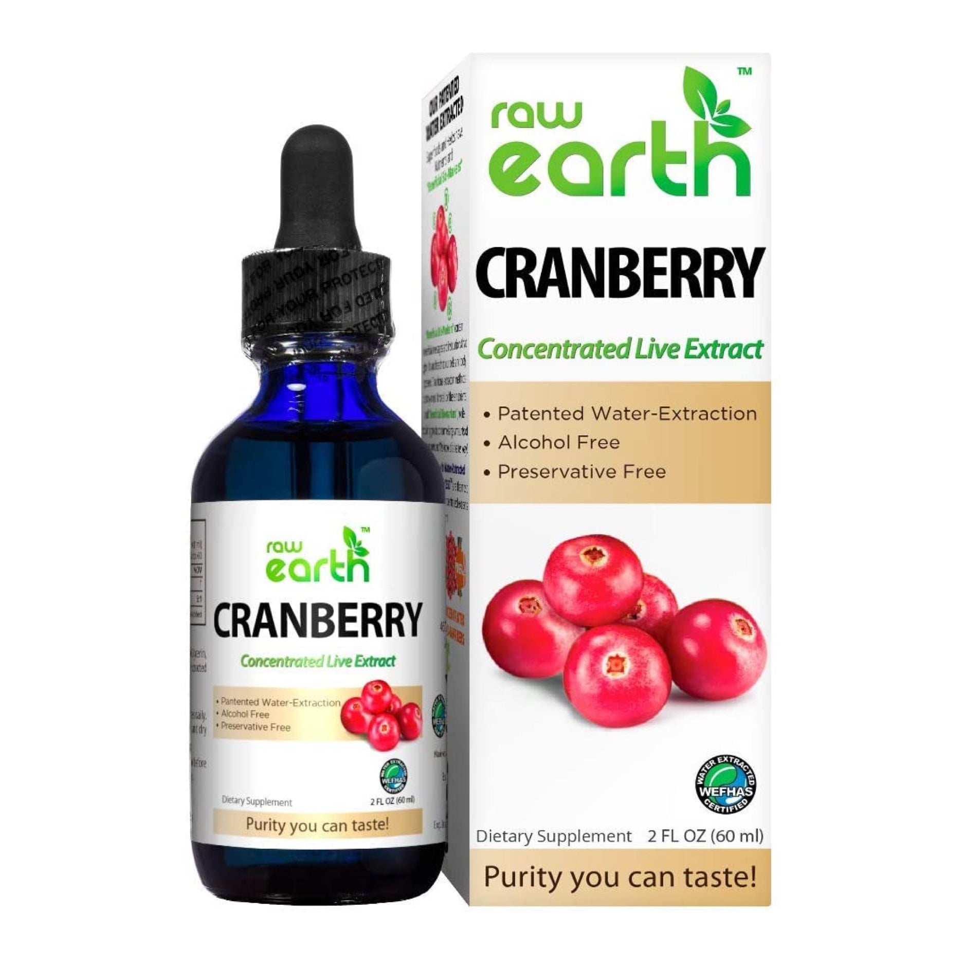 Cranberry Extract 2oz | Raw Earth Extracts